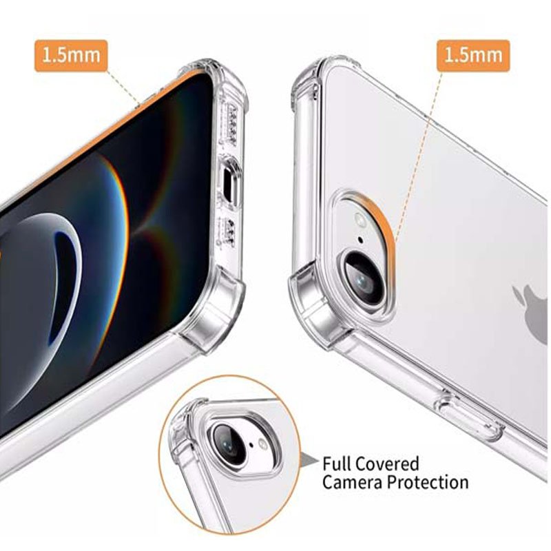 Apple iPhone 16eClear Heavy Duty Case